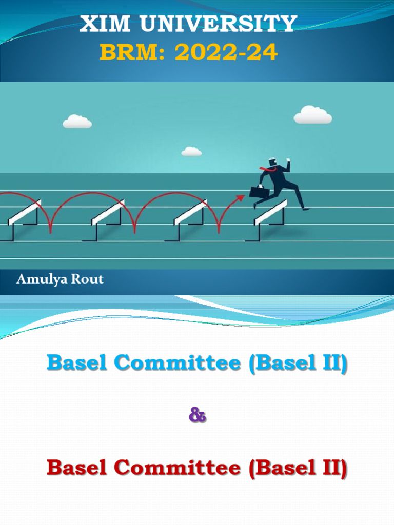 BRM Session 4 Basel II | PDF | Basel Ii | Basel Iii BRM Session 4 Basel II | PDF | Basel Ii | Basel Iii