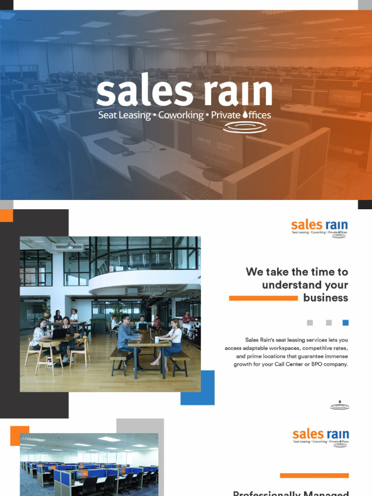 Sales Rain Company Profile | PDF