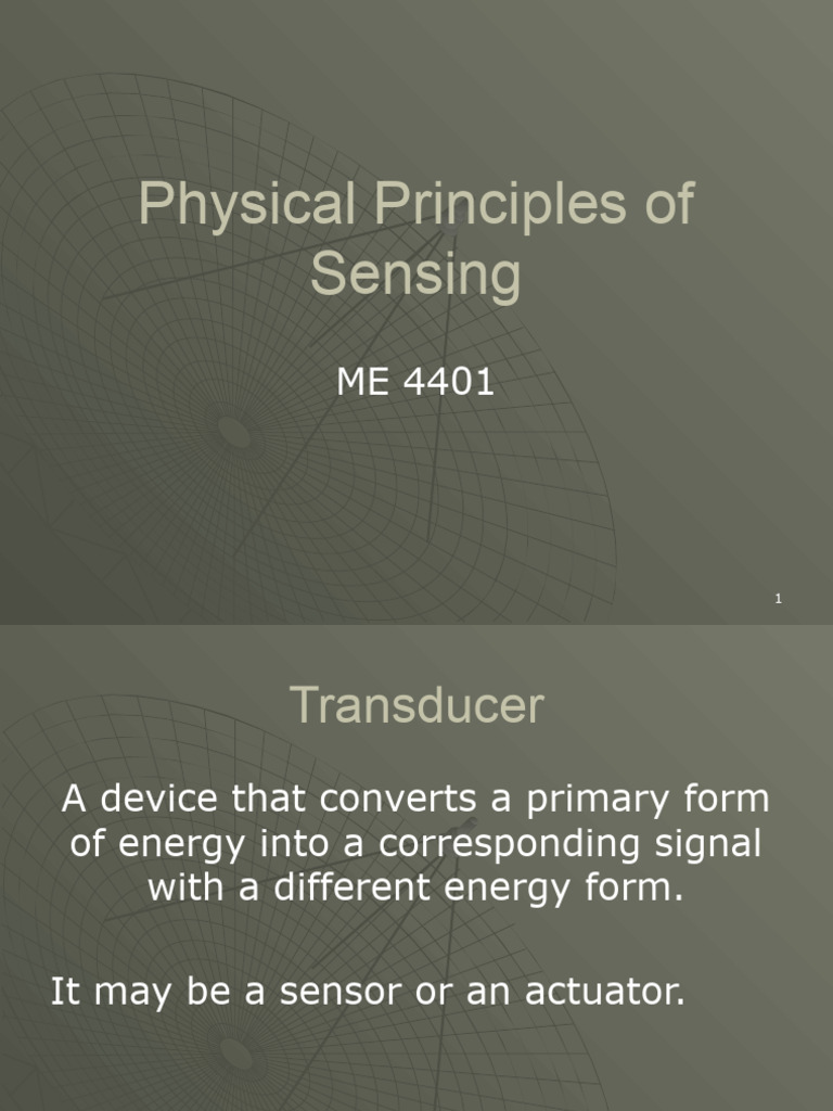 03 Sensors | PDF | Sensor | Accuracy And Precision