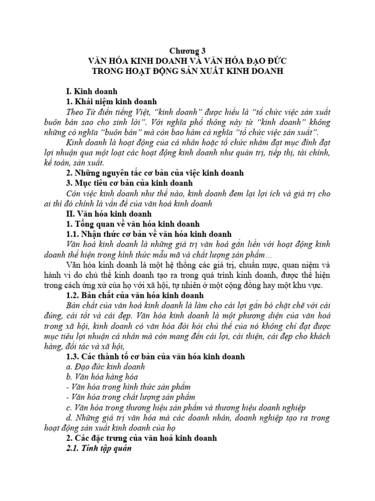 VHDN - Chương 3 | PDF