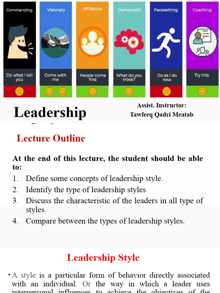 4.leadership Style | PDF | Leadership | Cognitive Science
