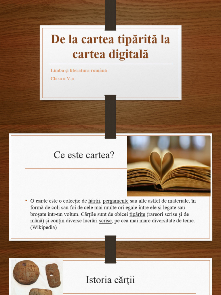 De La Cartea Tiparita La Cartea Digitala | PDF