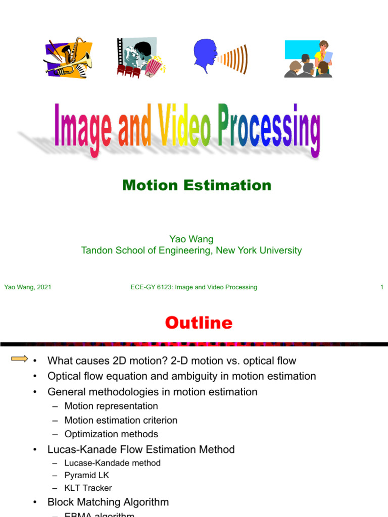 Motion Estimation | PDF | Mathematical Optimization | Multidimensional Signal Processing