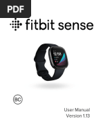 Sense 2 User Manual - Version 3.1 | PDF | Fitbit | Sleep