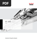 dormakaba ED 100/250 Operator Guide | PDF | Door | Switch