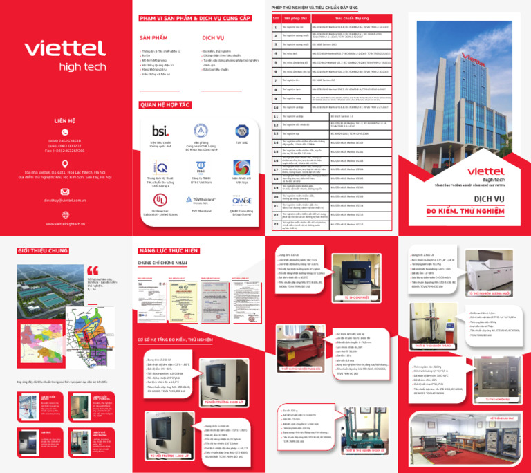 Lab Thu Nghiem Viettel | PDF