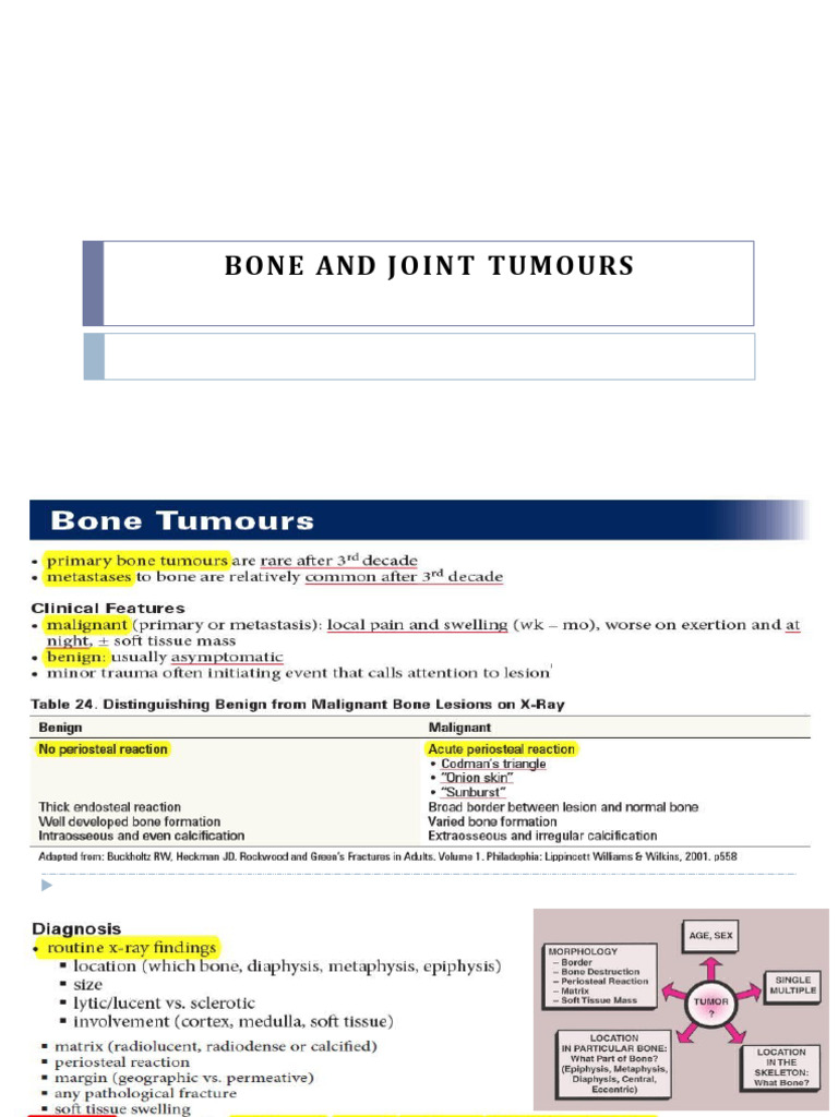 Bone and Joint Neoplasm or Tumor | PDF | Biopsy | Bone