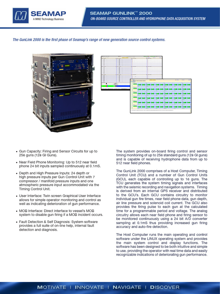 MIND Seamap GunLink 2000 | PDF | Telephone | Electronic Circuits
