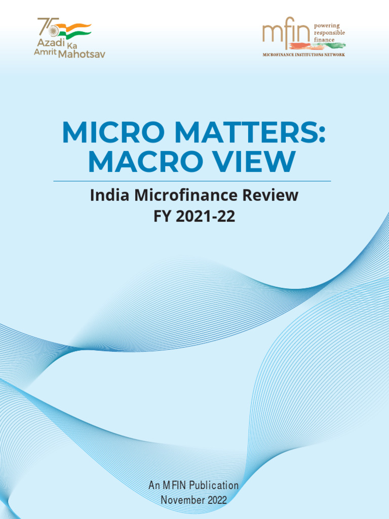 FY 21-22 - MFIN India Microfinance Review | Download Free PDF ...