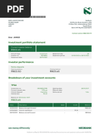 Nedbank Account Confirmation Letter | PDF