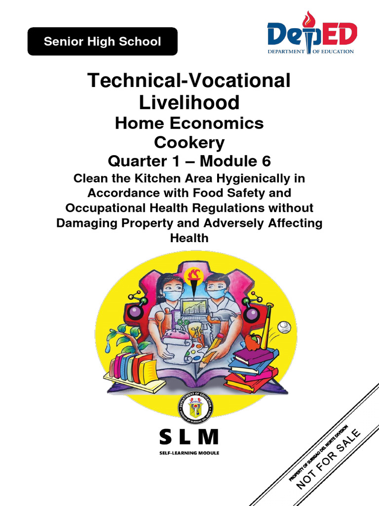 A COOKERY 11 Q1M6 Teacher Copy TVL Final Layout | PDF | Dishwasher ...