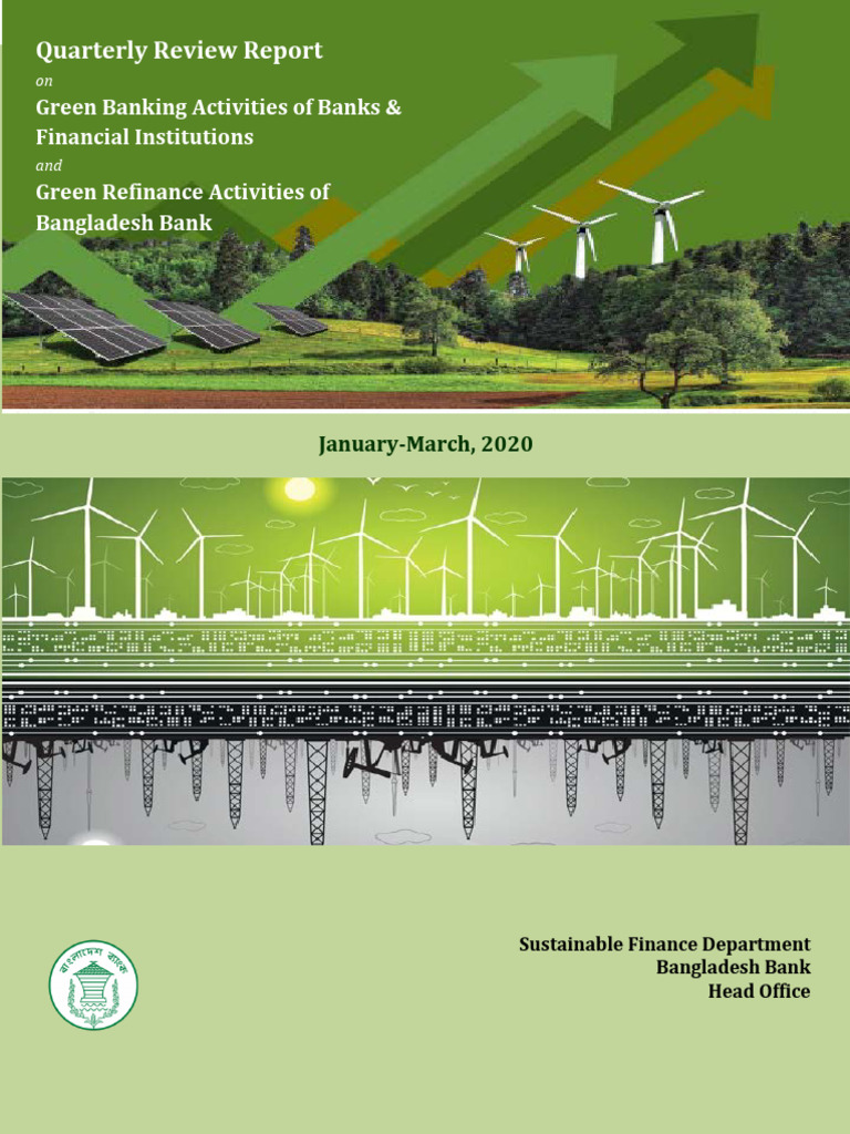 Green Banking Quarterly Review Q1 2020 | PDF | Finance & Money Management