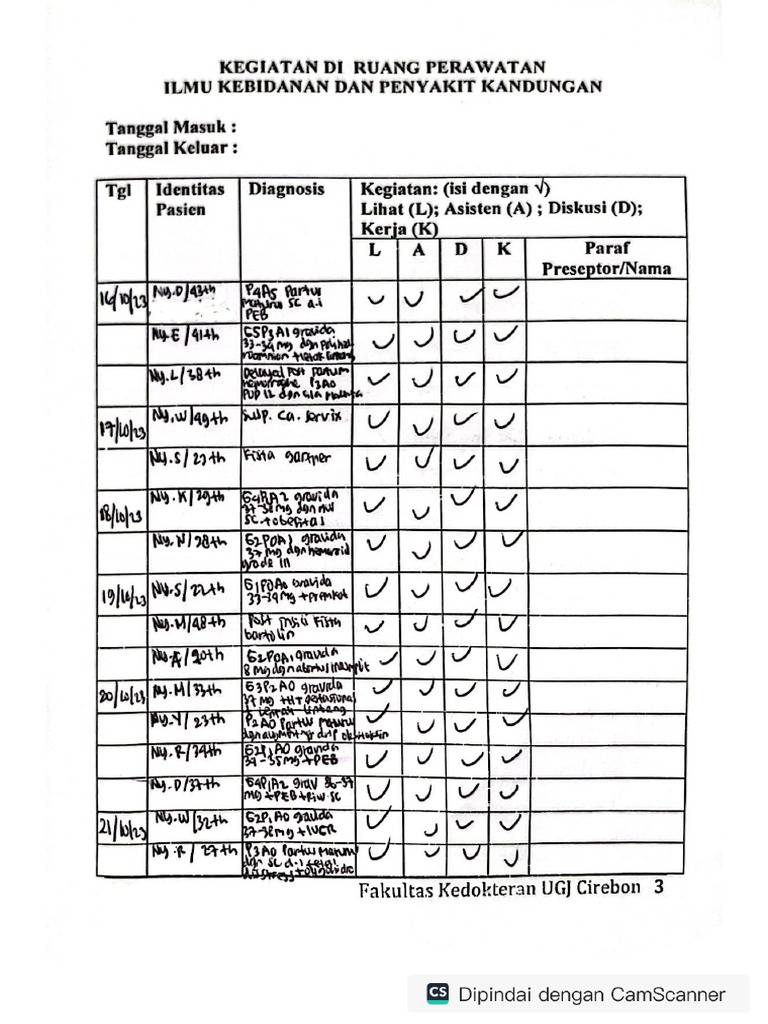 Buku Log Part 1 | PDF