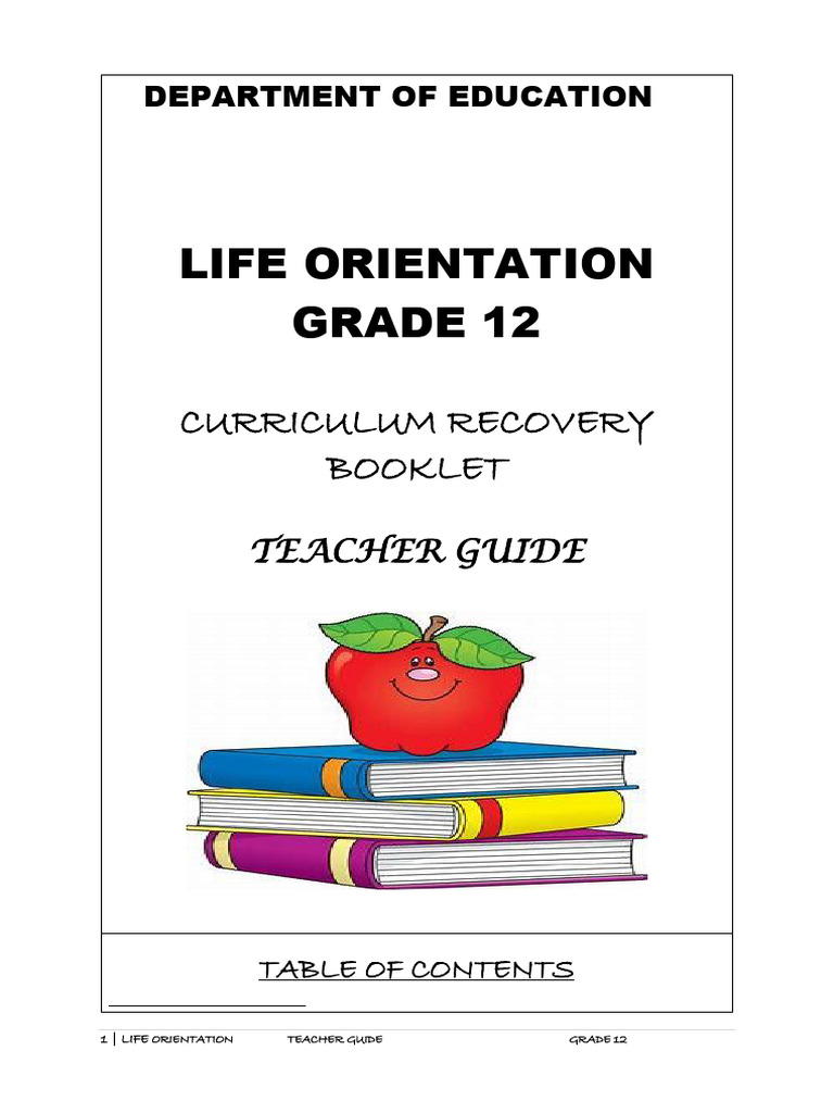 LO GR 12 Content Recovery Guide 2020 | PDF | Stress (Biology ...