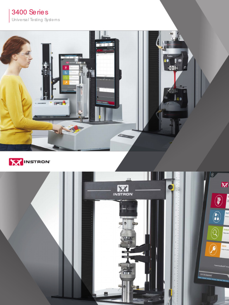 3400 Series Universal Testing Systems | PDF | Calibration