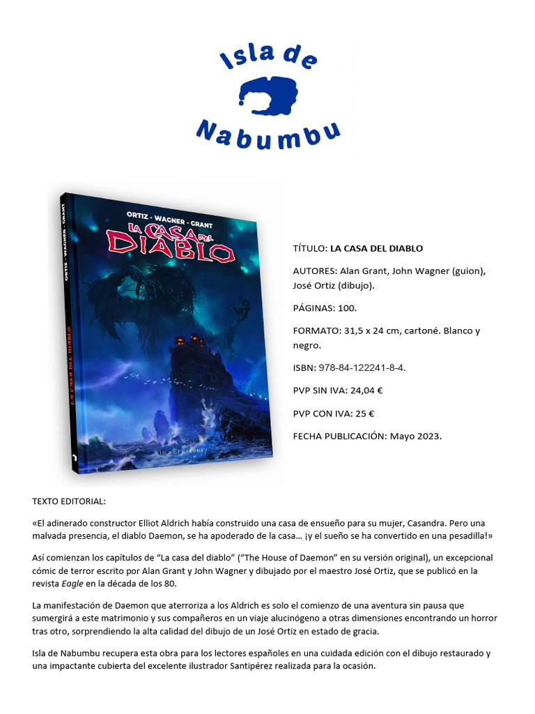 Dossier La Casa Del Diablo | PDF