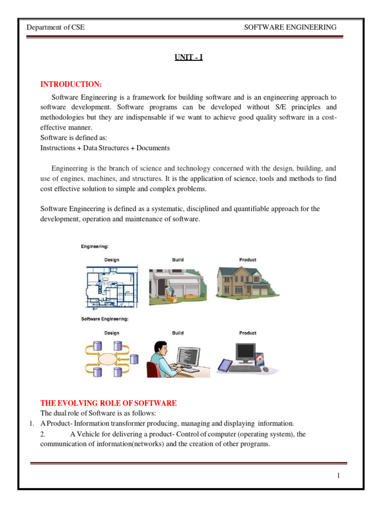 Se Module 1 | PDF | Component Based Software Engineering | Software Prototyping