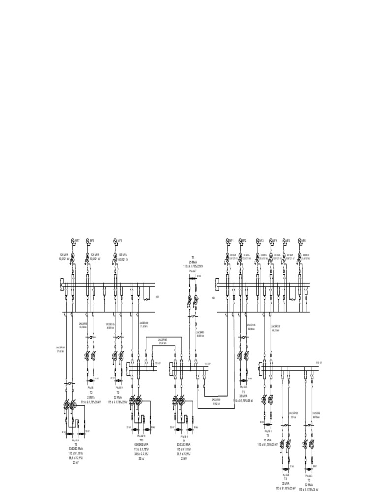 Sơ đồ nối điện chính | PDF
