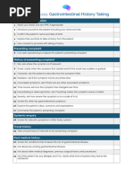 OSCE Checklist Spine Examination | PDF