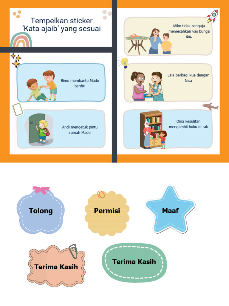 Stiker Kata Ajaib | PDF