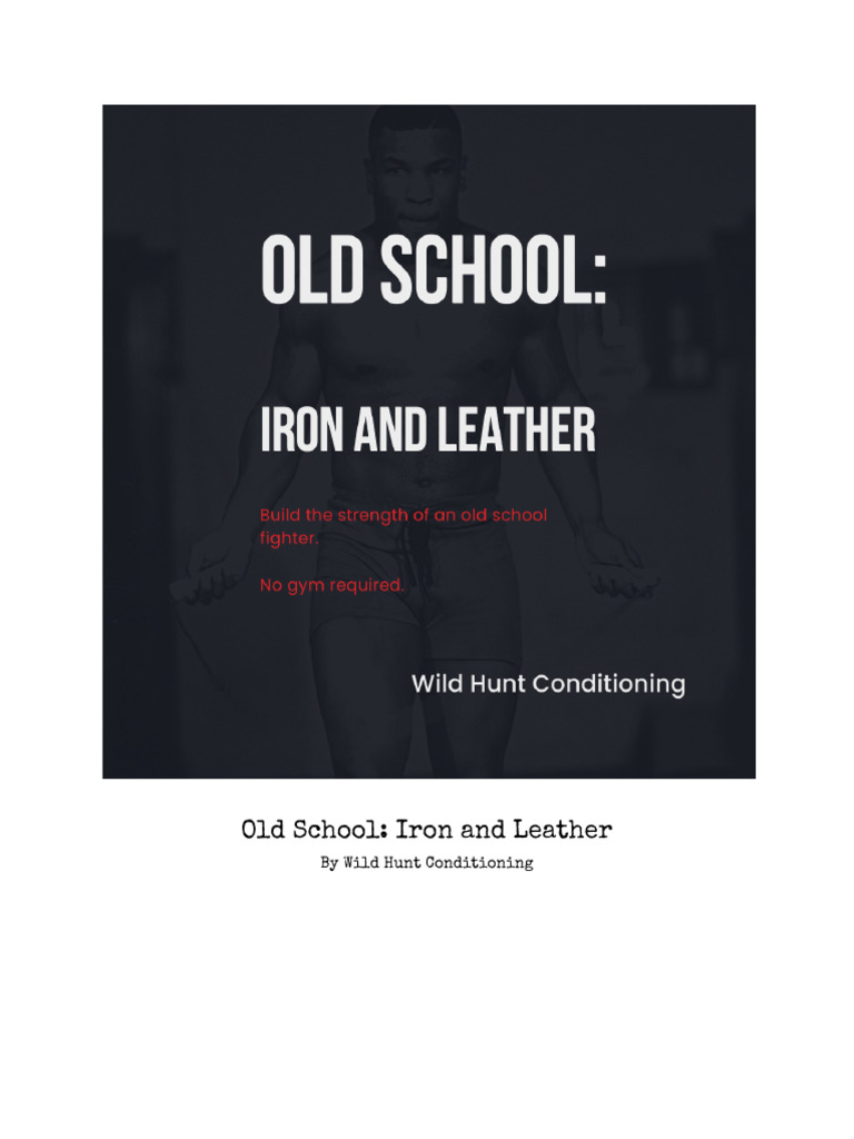Old School - Iron and Leather Sample | PDF