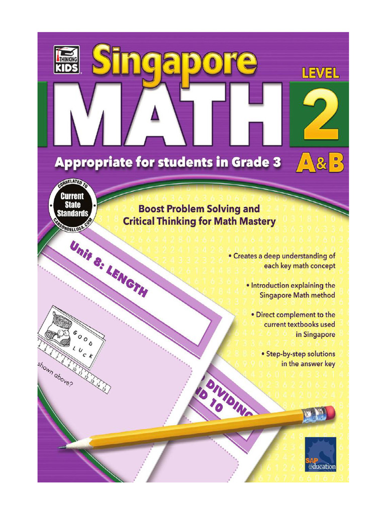 Singapore Math, Grade 3-Carson-Dellosa Publishing (2015) | PDF