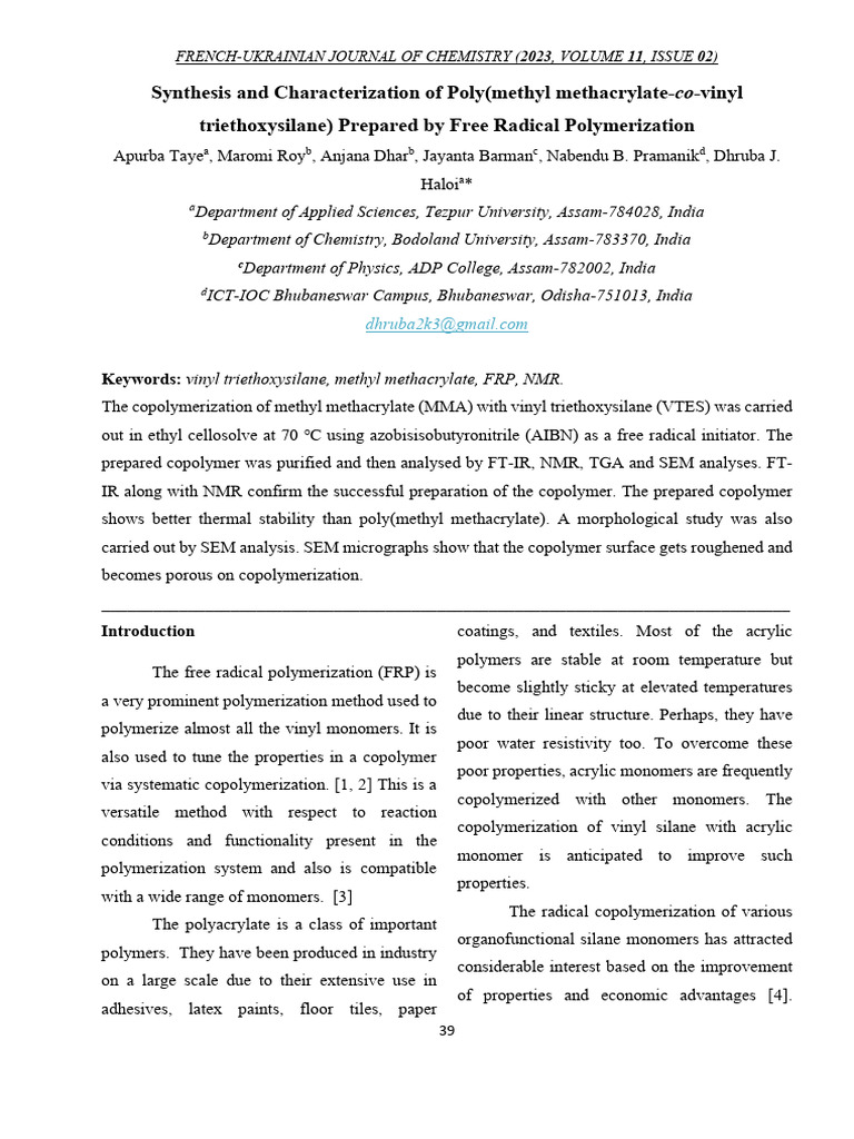 531-Article Text-2189-1-10-20231221 | PDF | Copolymer | Polymers