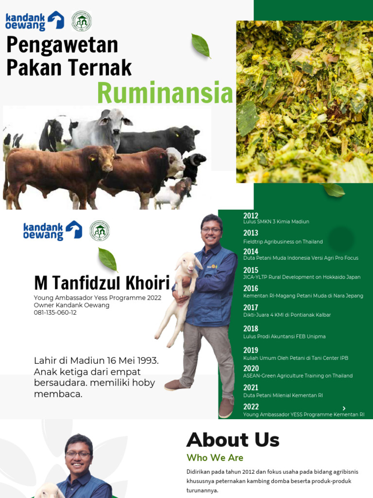 Ebook - Pengawetan Pakan Ternak | PDF