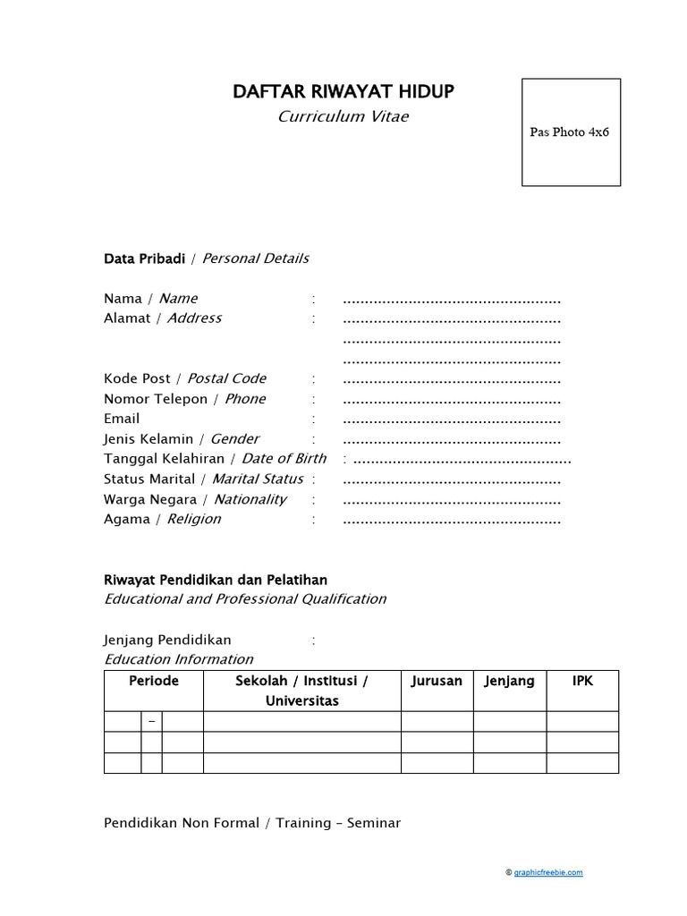 CV untuk Perekrut | PDF