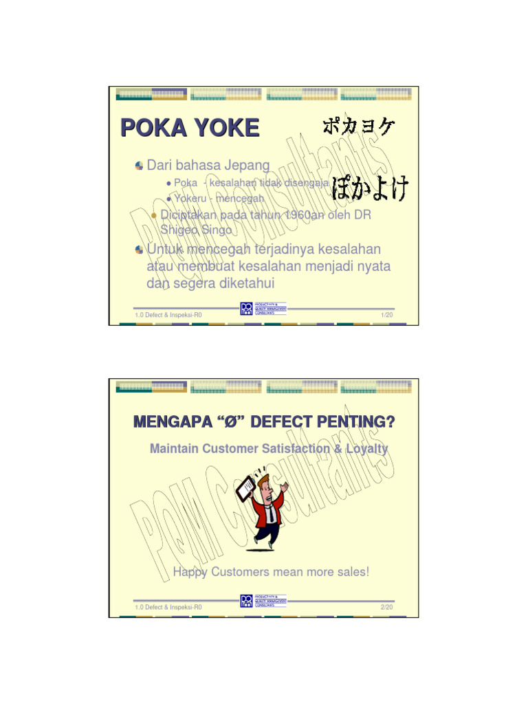 P1 Defect Dan Inspeksi | PDF