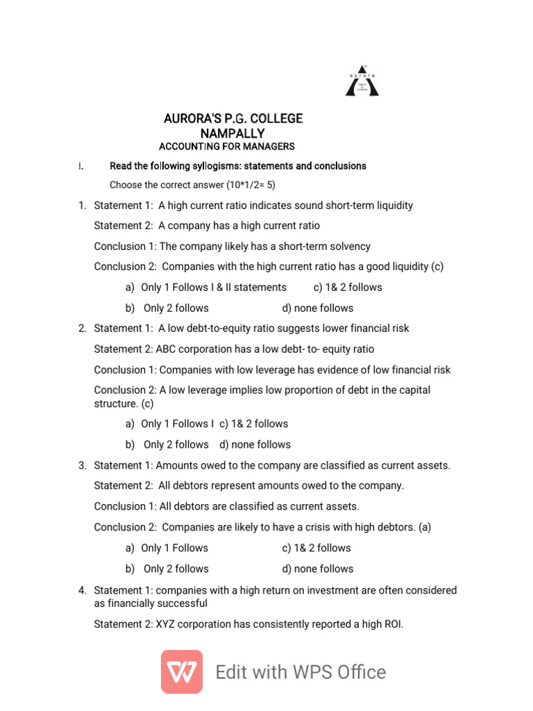 Afm Question Bank | PDF | Investing | Cost