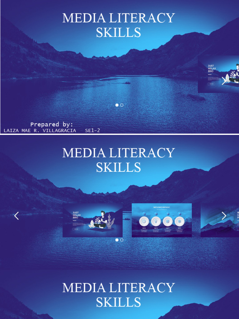 Media Literacy Skills | PDF