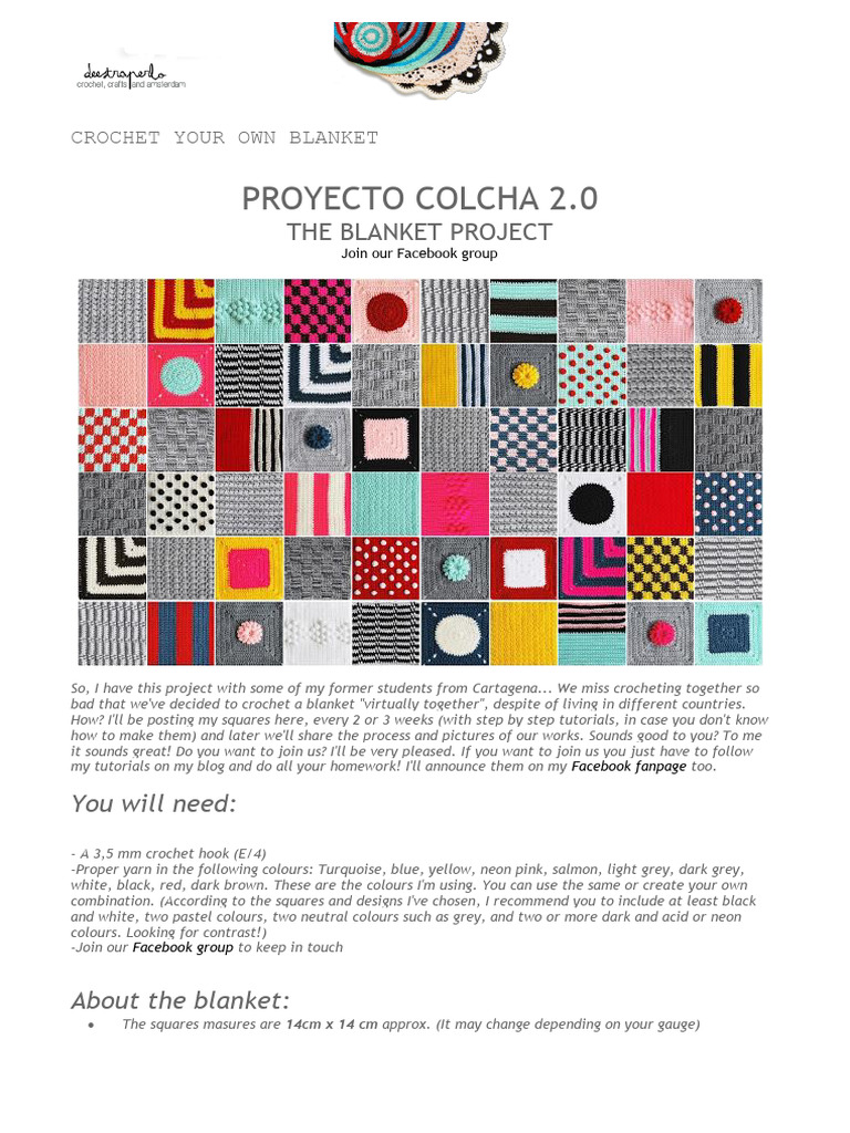 Crochet Your Own Blanket | PDF | Crochet | Crafts