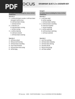 Focus 3 Workbook Answer Key | PDF