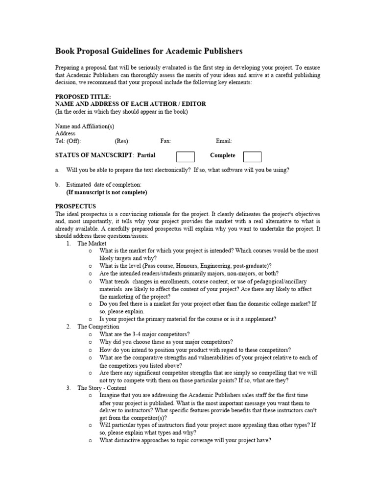 Guidelines For Academic Publishers | PDF | Pedagogy | Competitive Advantage