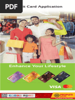 Kina Bank Visa Credit Card Application No-Cover | PDF