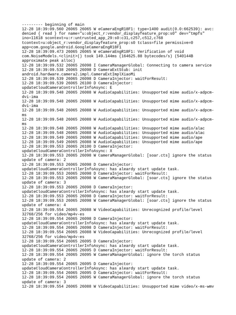 Logcat 1703763549278 | PDF | Computing | Software Engineering