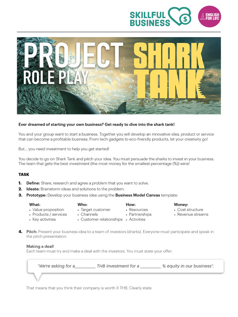 Shark Tank Project - V3 | PDF | Investing | Private Sector
