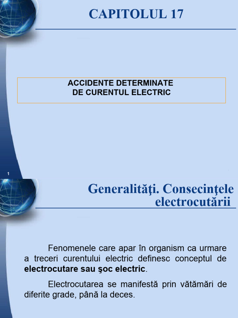 16 Electrocutarea | PDF