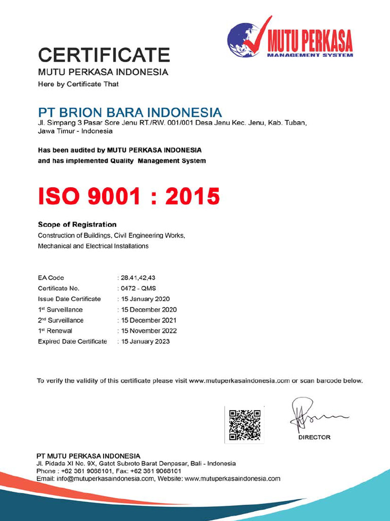Iso 9001 | PDF