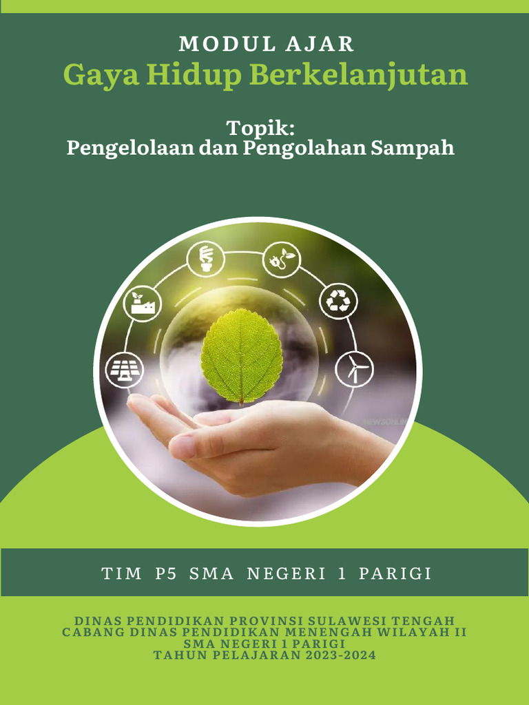 Modul Ajar P5 Gaya Hidup Berkelanjutan Pdf