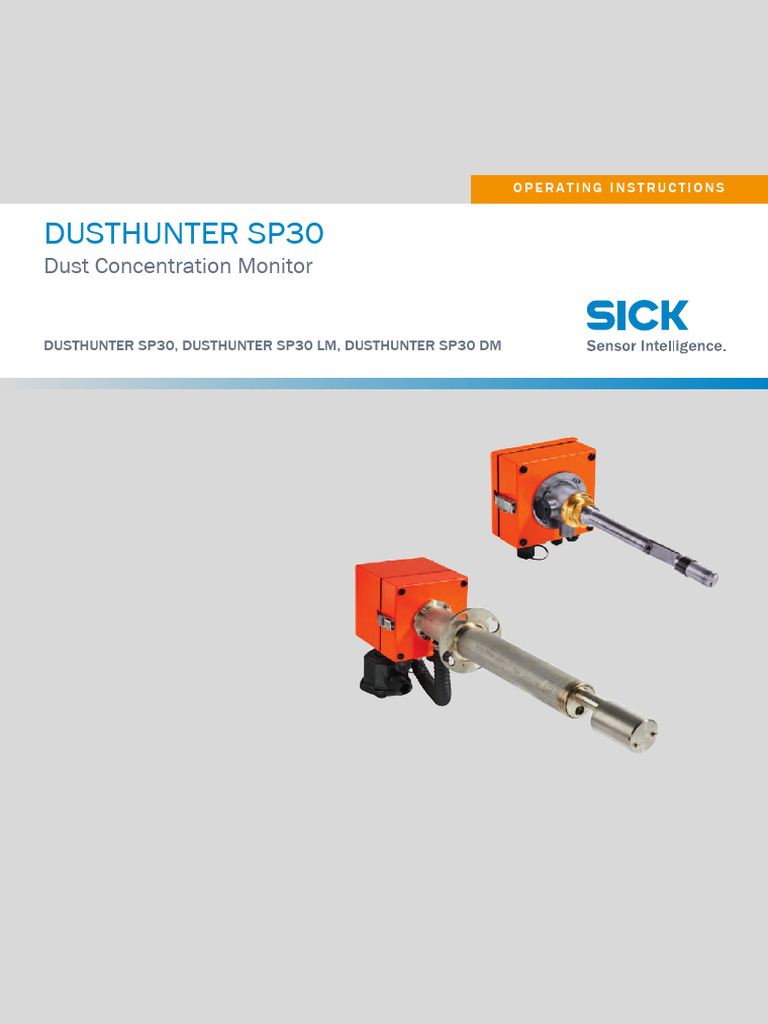 Operating Instructions Dusthunter Sp30 en Im0075517 | PDF | Hazards ...
