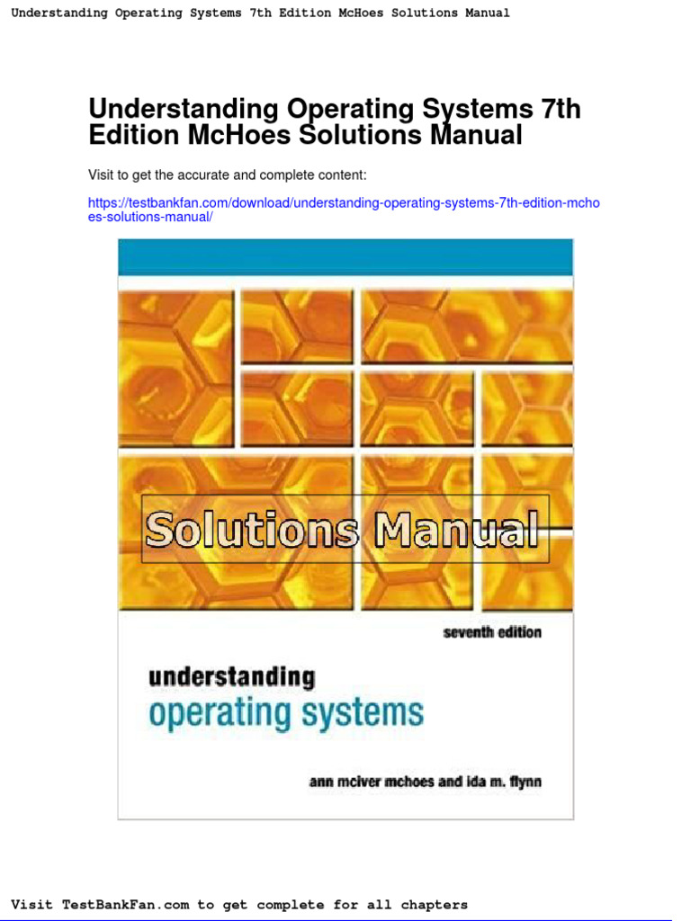 Dwnload Full Understanding Operating Systems 7th Edition Mchoes ... Dwnload Full Understanding Operating Systems 7th Edition Mchoes ...