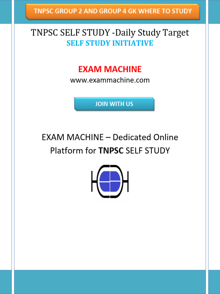 Where To Study-Self Study | PDF