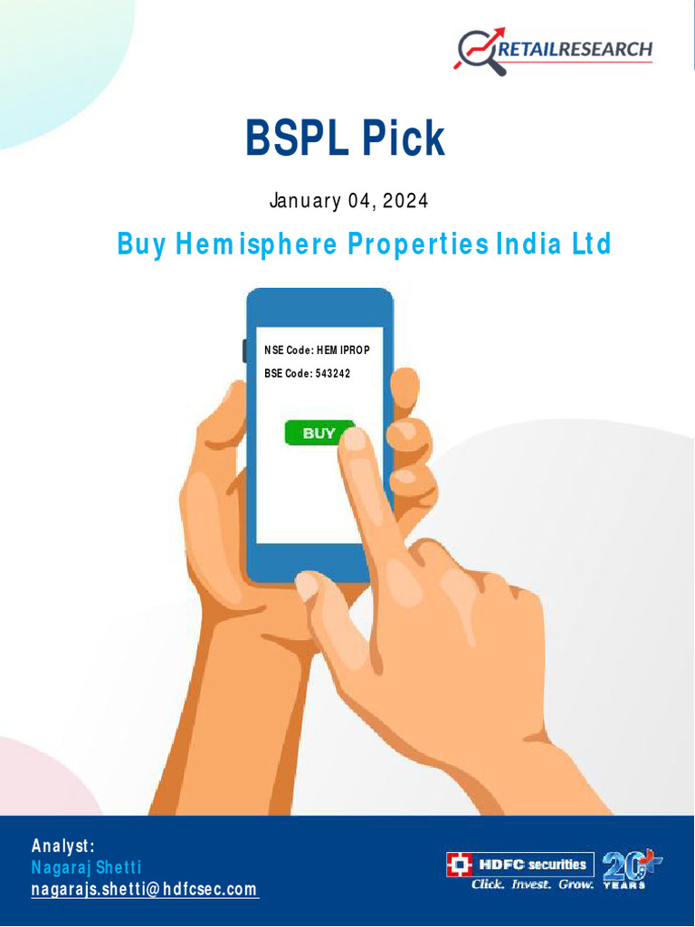 BSPL Pick - 04-01-24-HEMIPROP | PDF