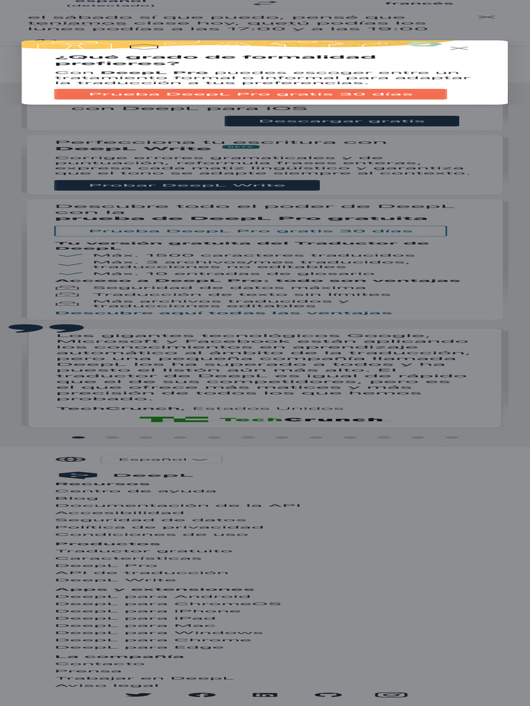 DeepL Translate - El Mejor Traductor Del Mundo | PDF