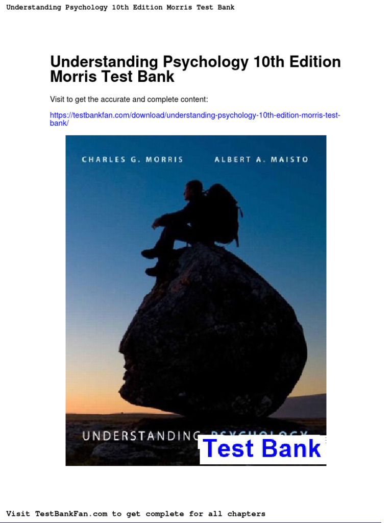 Dwnload Full Understanding Psychology 10th Edition Morris Test Bank PDF ... Dwnload Full Understanding Psychology 10th Edition Morris Test Bank PDF ...