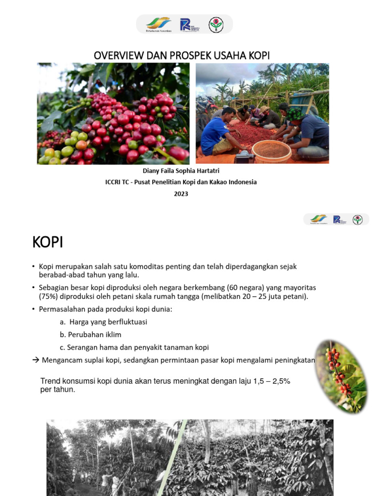 OVERVIEW DAN PROSPEK USAHA KOPI Ila 2023 | PDF