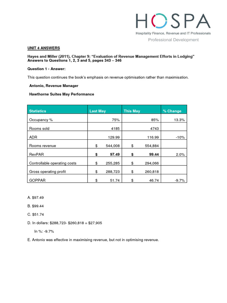 Unit 4 - Chapter 9 Answers To Qs 1 2 3 5 | PDF | Private Sector | Market (Economics)