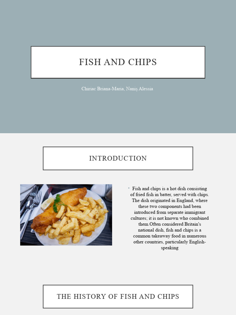 Fish and Chips | PDF | French Fries | Foods